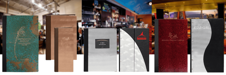 Metal Menu Covers